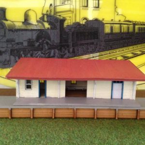 Ho 1/87 Scale Window frame kit for NSWGR Tenterfield station building ...