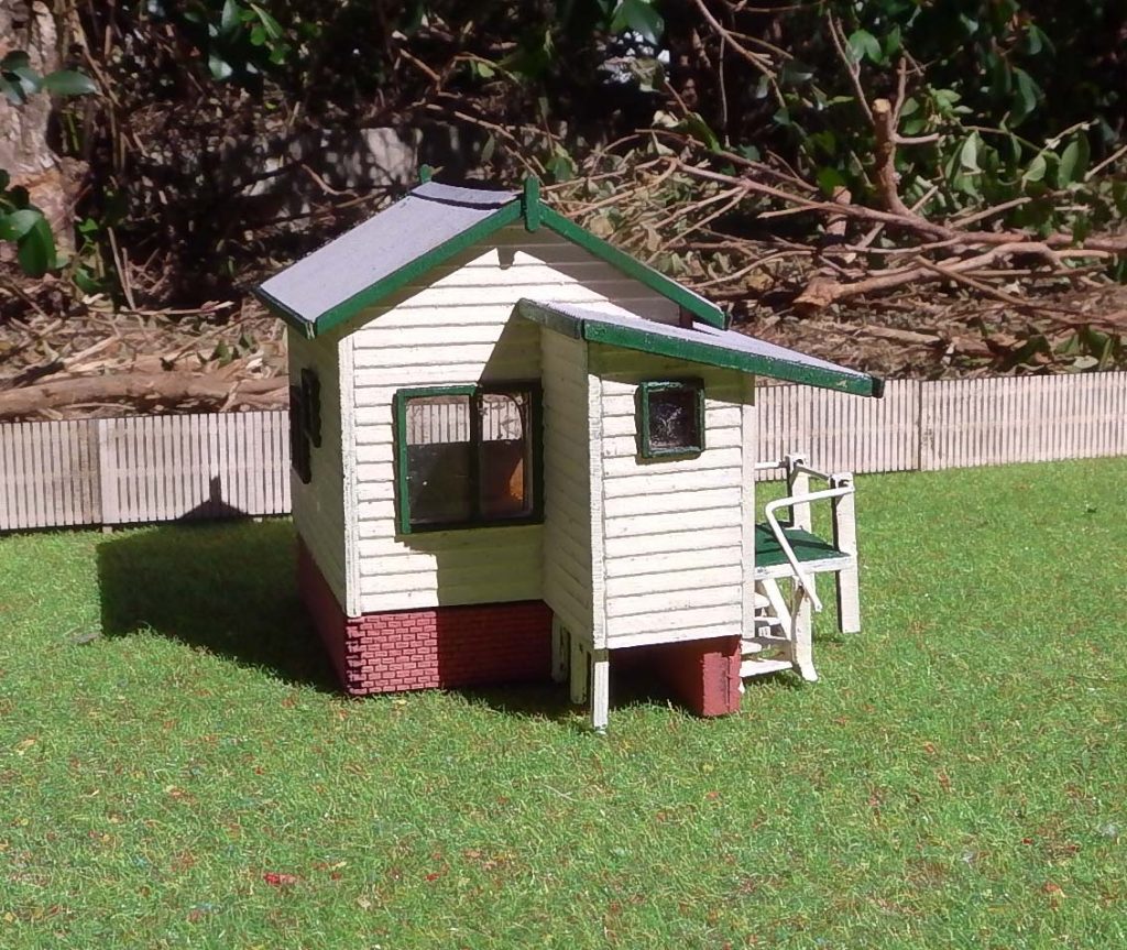 HO scale building kit Neath Signal Box NSWGR - Walker Models