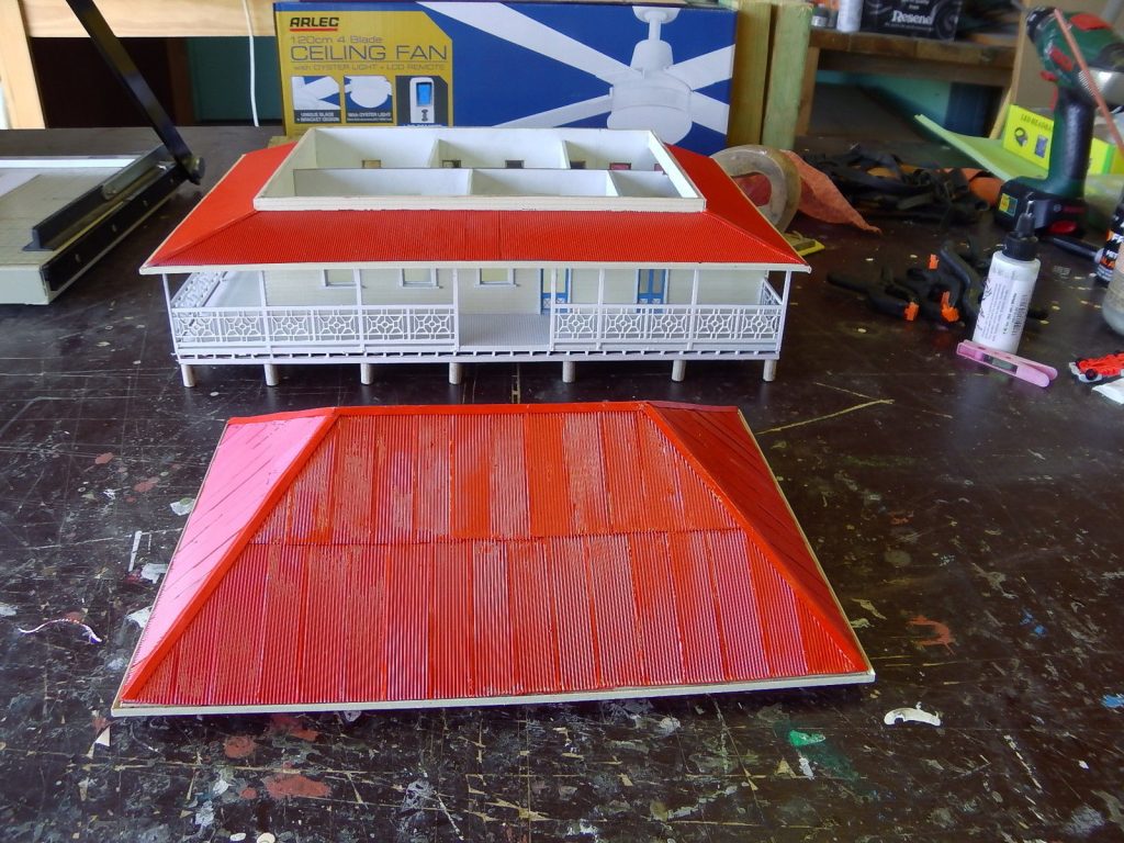 O scale Country Homestead (also suit diorama for model scale cars) KIT ...