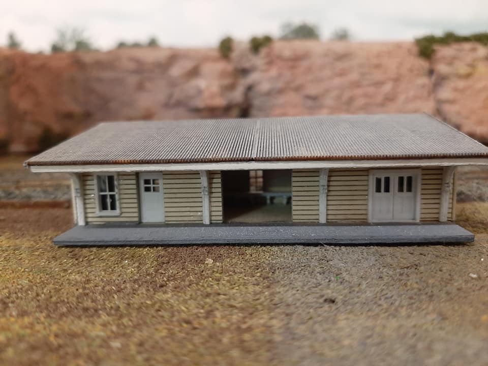 N scale PC3 Station 1:160 scale - Walker Models